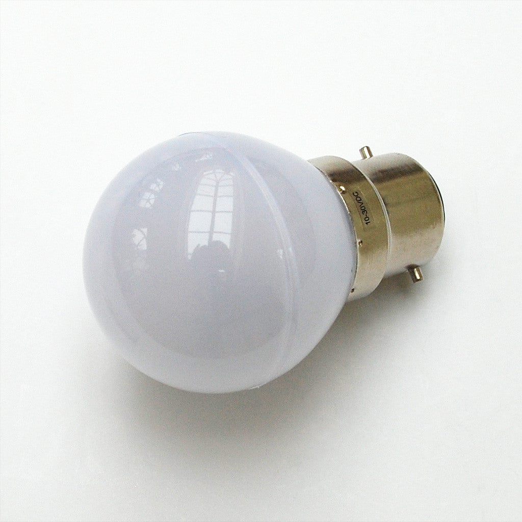 BA22D Bus / Golf Ball Style High Output 2835 LED Lamp • Boatlamps