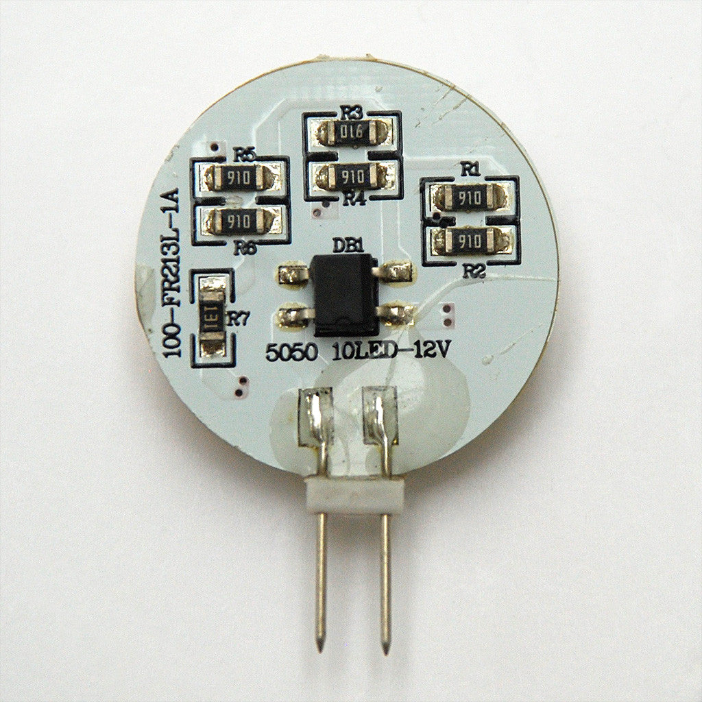 G4 10 SMD 5050 LED Planar Disc Lamp: 12V • Boatlamps