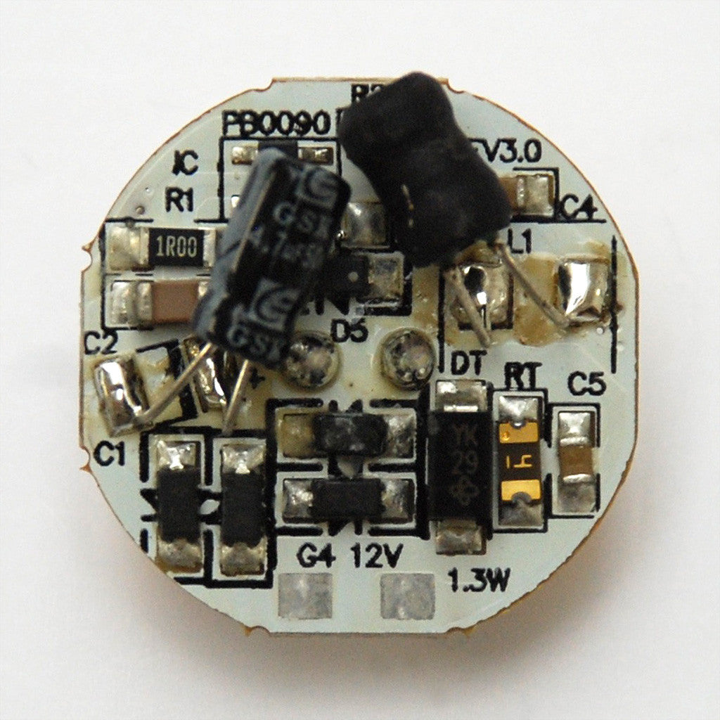 G4 6 SMD 5050 LED Planar Disc Lamp: Back Pin • Boatlamps